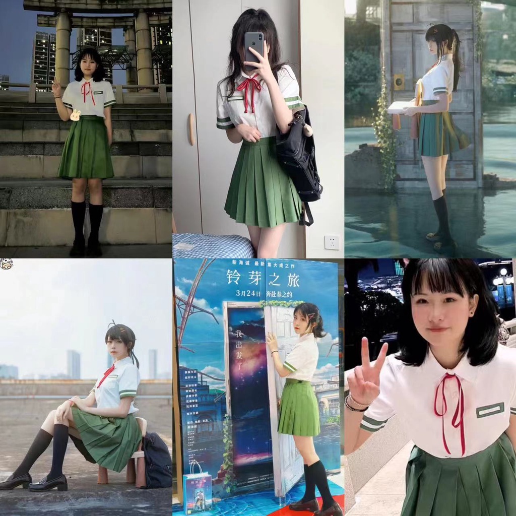 Iwado Suzume Cosplay Suzume No Tojimari Cosplay Costume Munakata Sota ...