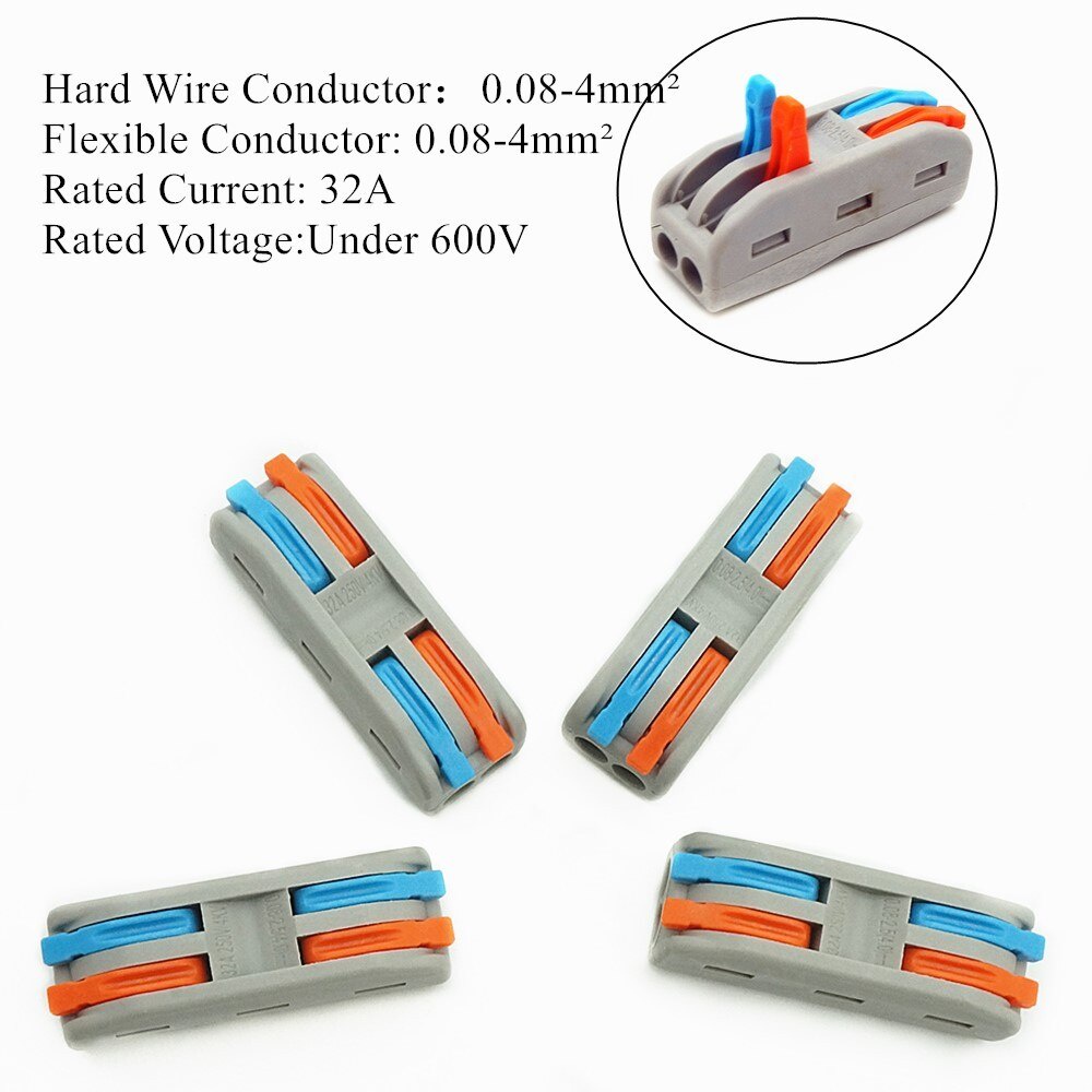 Kwj Sulit Store Push In Terminal Block Wire Connector 10 Pcs Shopee Philippines