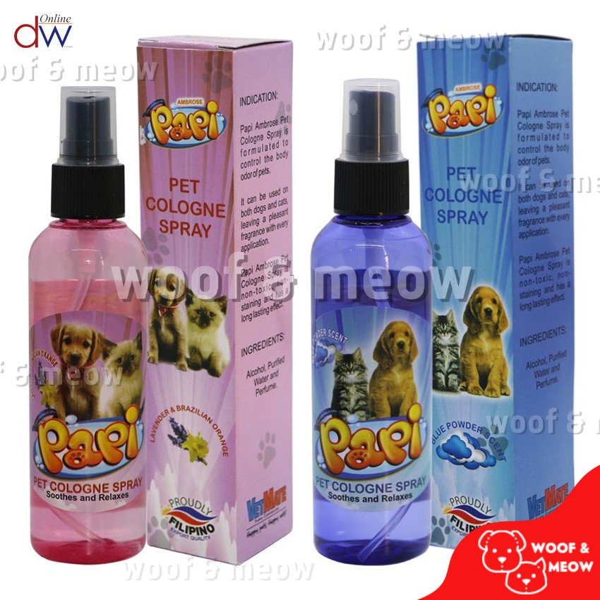 Papi Pet Cologne Spray 100ml | Shopee Philippines