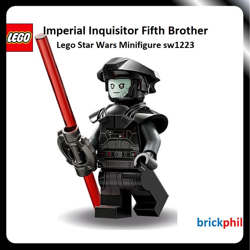 Lego Star Wars Minifigure sw1223 Imperial Inquisitor Fifth Brother ...
