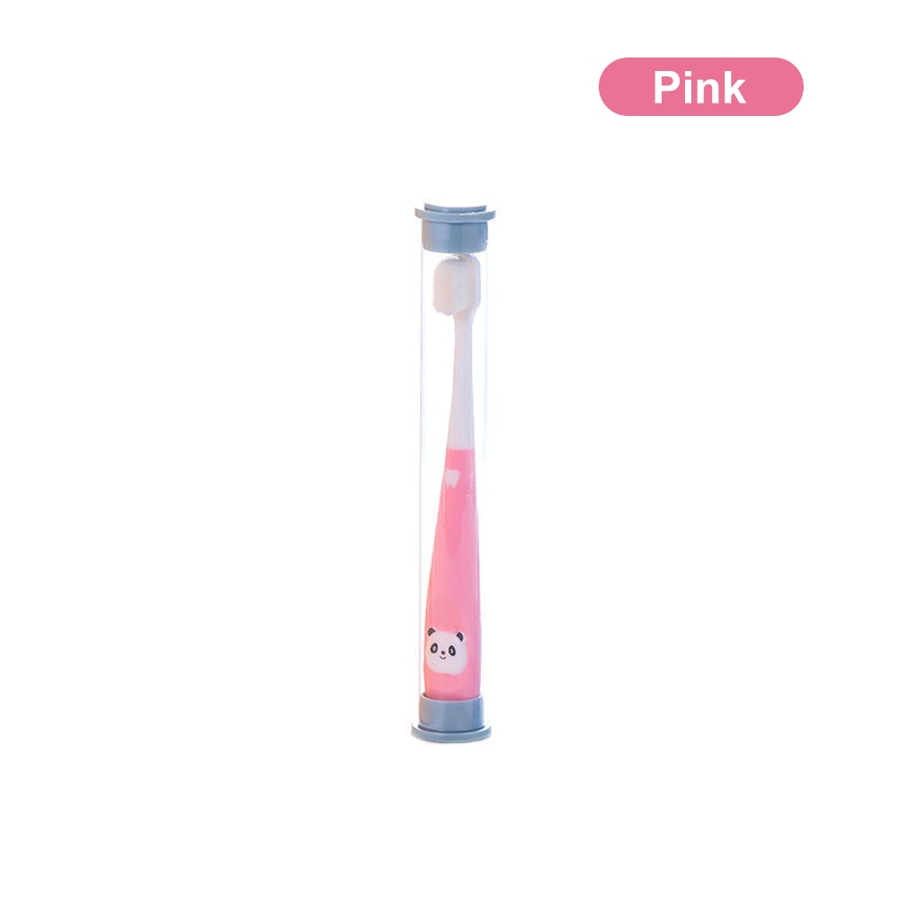 Kissdora baby toothbrush 2-12 years old cute bear design toothbrush for ...
