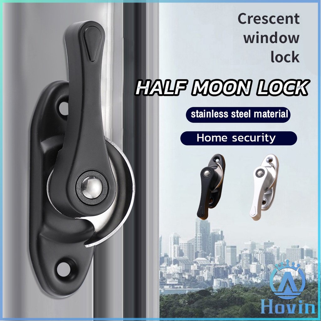 Centerlock Half Moon Lock Crescent Lock Sash Lock for Sliding Window ...