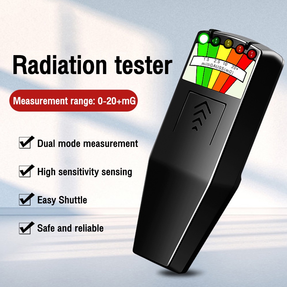 K2 Magnetic Field Radiation Detector 5-colour LED Indicator GS EMF ...