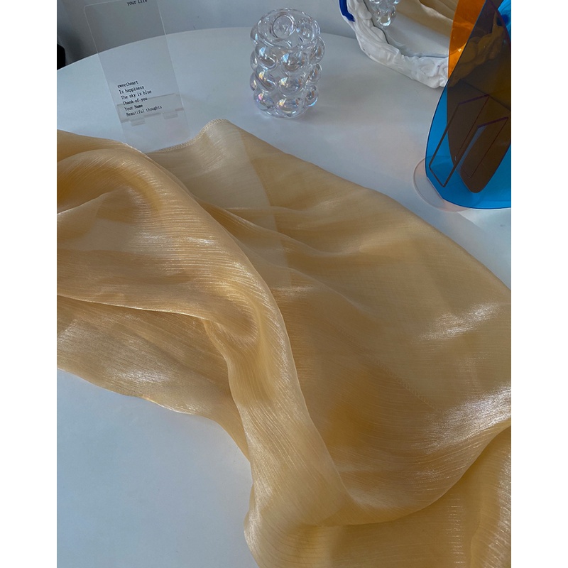 8 Colors INS Luxury Flowing Light Background Cloth Earrings Jewellery ...