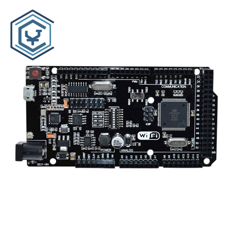 Mega2560 + WiFi R3 ATmega2560 + ESP8266 32Mb USB-TTL CH340G Compatible ...