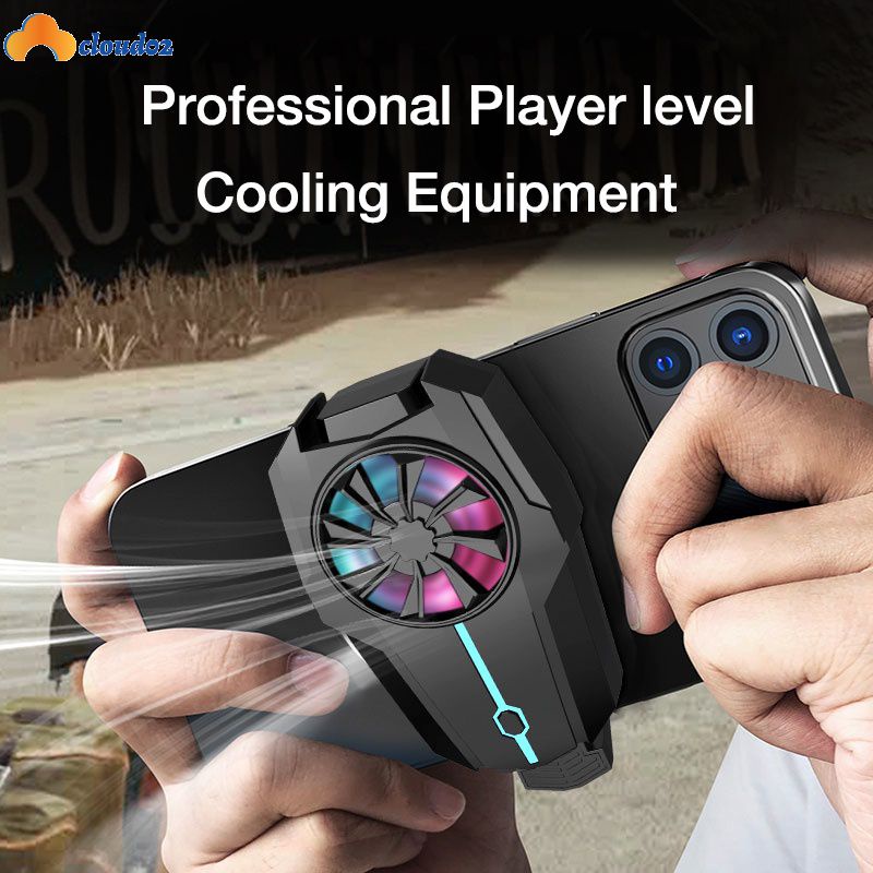 Mobile Phone Cooler Cooling Fans Rechargeable Battery Silent Cooler ...