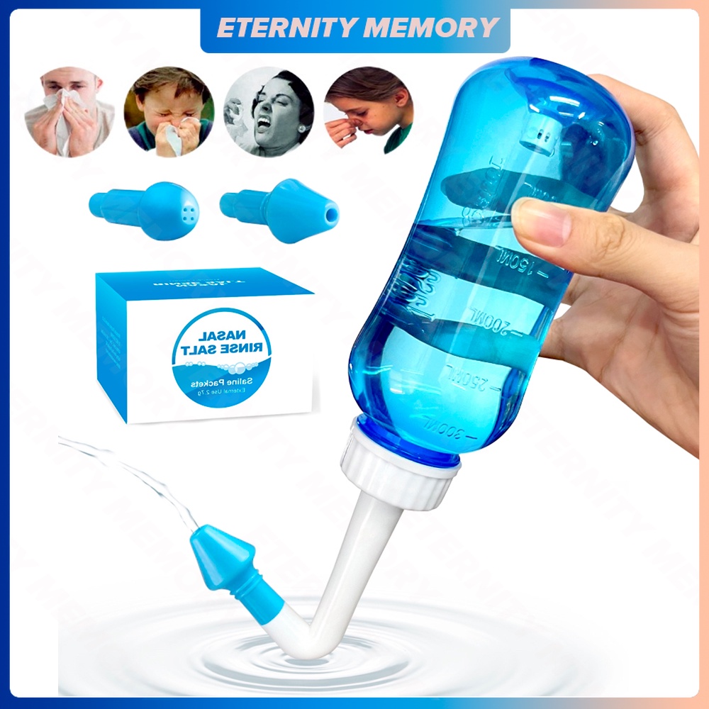 Nasal Wash Nose Bottle Nasal Irrigation Sinus Rinse With Nasal Sinus ...