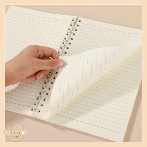 A5 A6 B5 Minimalist Notebook Spring Binder Horizontal Type Lined Muji ...