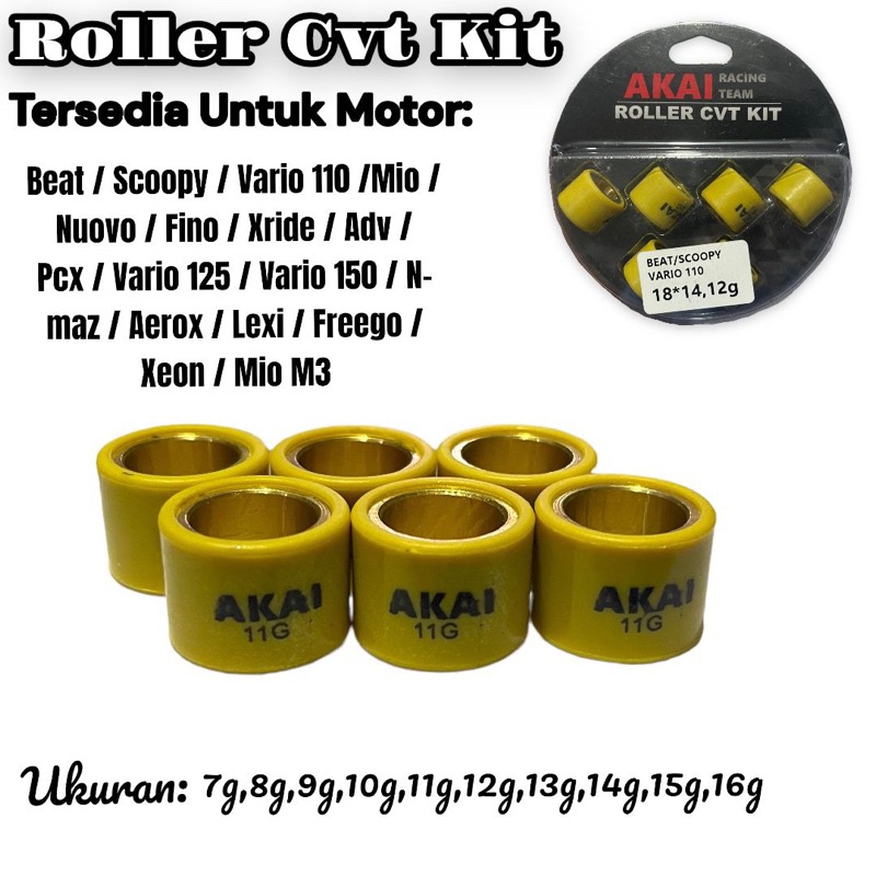 Dunia Variation - Roller Racing AKAI Original Ready Motor Vario,Beat ...