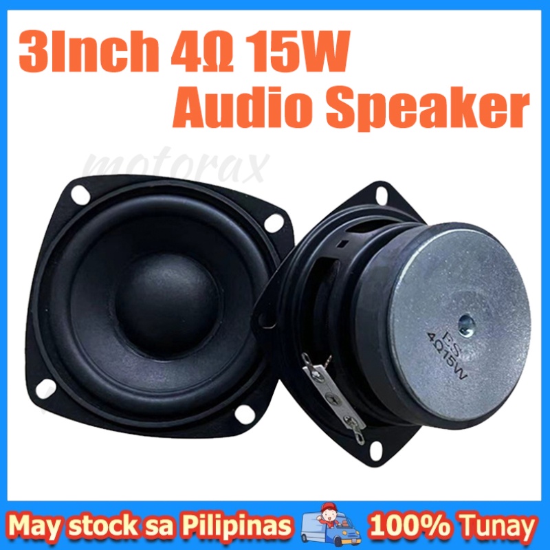 3inch 4Ohm 15W Portable Audio Speaker Full Range Sound Speaker Mini ...