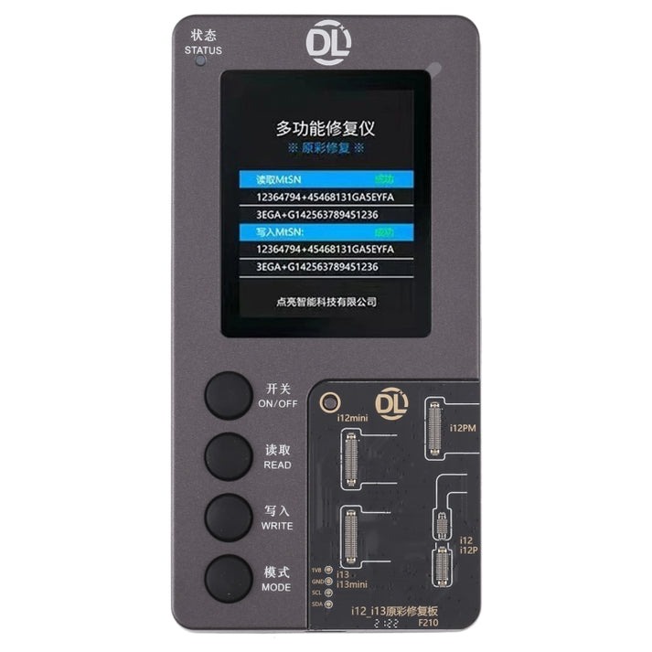 DL F210 Multifunctional True Tone Recovery Programmer ORIG Color ...