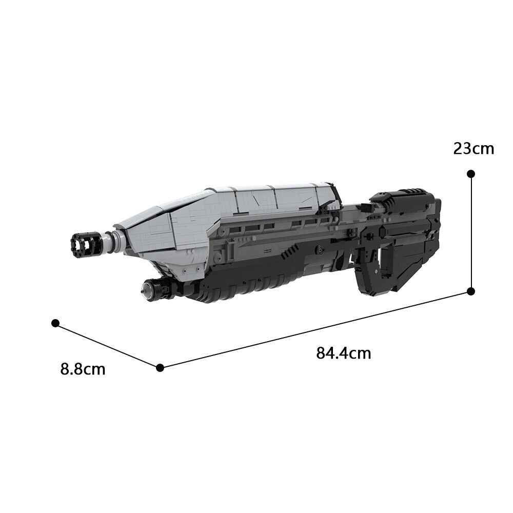 Halo MA5D Model from Video Game 3241 Bricks | for Collection 100% ...