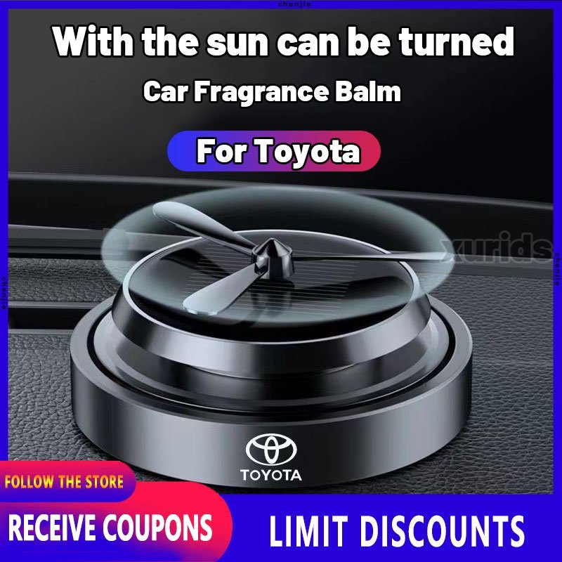 High quality Car perfume Solar Rrotating Aromatherapy Car Interior ...