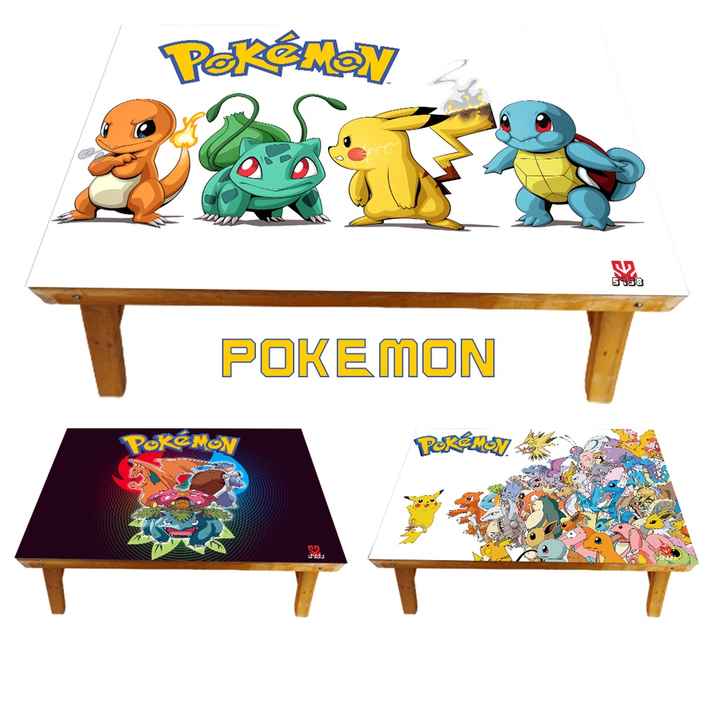 Pokemon Character Children's Folding Study Table | Shopee Philippines