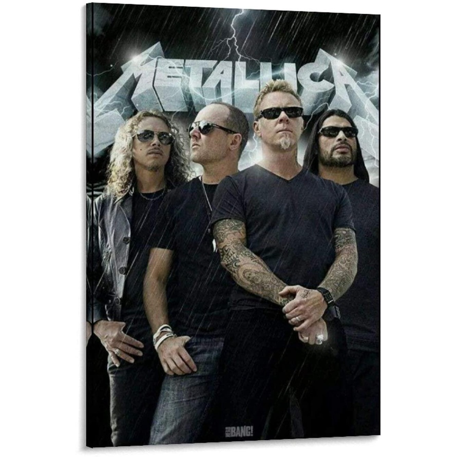Metallica Characters Poster Canvas Art Poster and Wall Art Picture ...