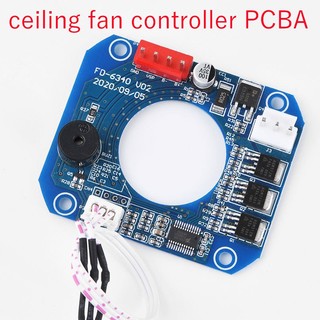 BLDC fan PCB driver PCBA with remote ceiling fan controller DC 12V ...