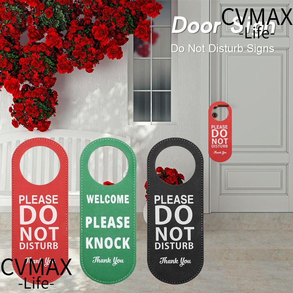 CVMAX Useful Door Hanger Tags Club Shop Cleaning Label Do Not Disturb ...