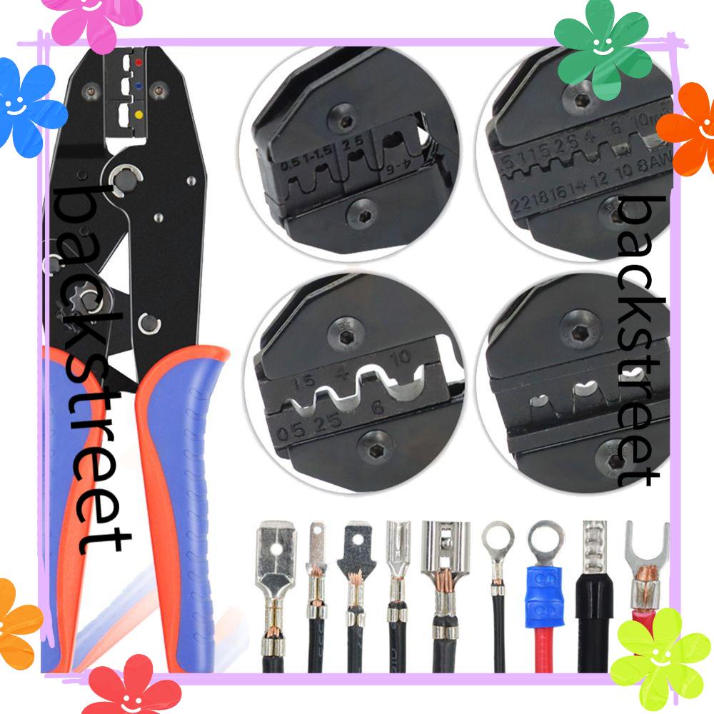 BACKSTREET Ferrule Crimp Sets Electrician Tools YF-04B/ 03C/ 10N / 2546B Wire Crimper Tool ...