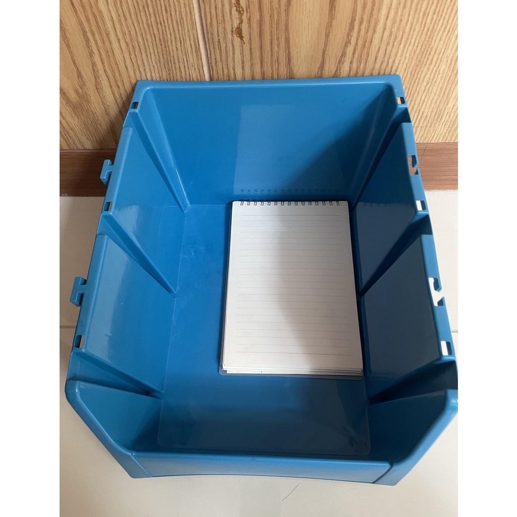 Plastic #357 Stackable Bin Boxes Storage Organizer Supplies Tools ...
