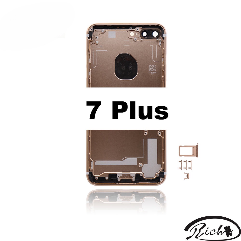 Rear Housing Assembly For iPhone 7 Plus With Battery Back Cover+Middle ...