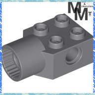 Technic Brick Modified 2x2 with Pin Hole, Rotation Joint Socket (48169 ...