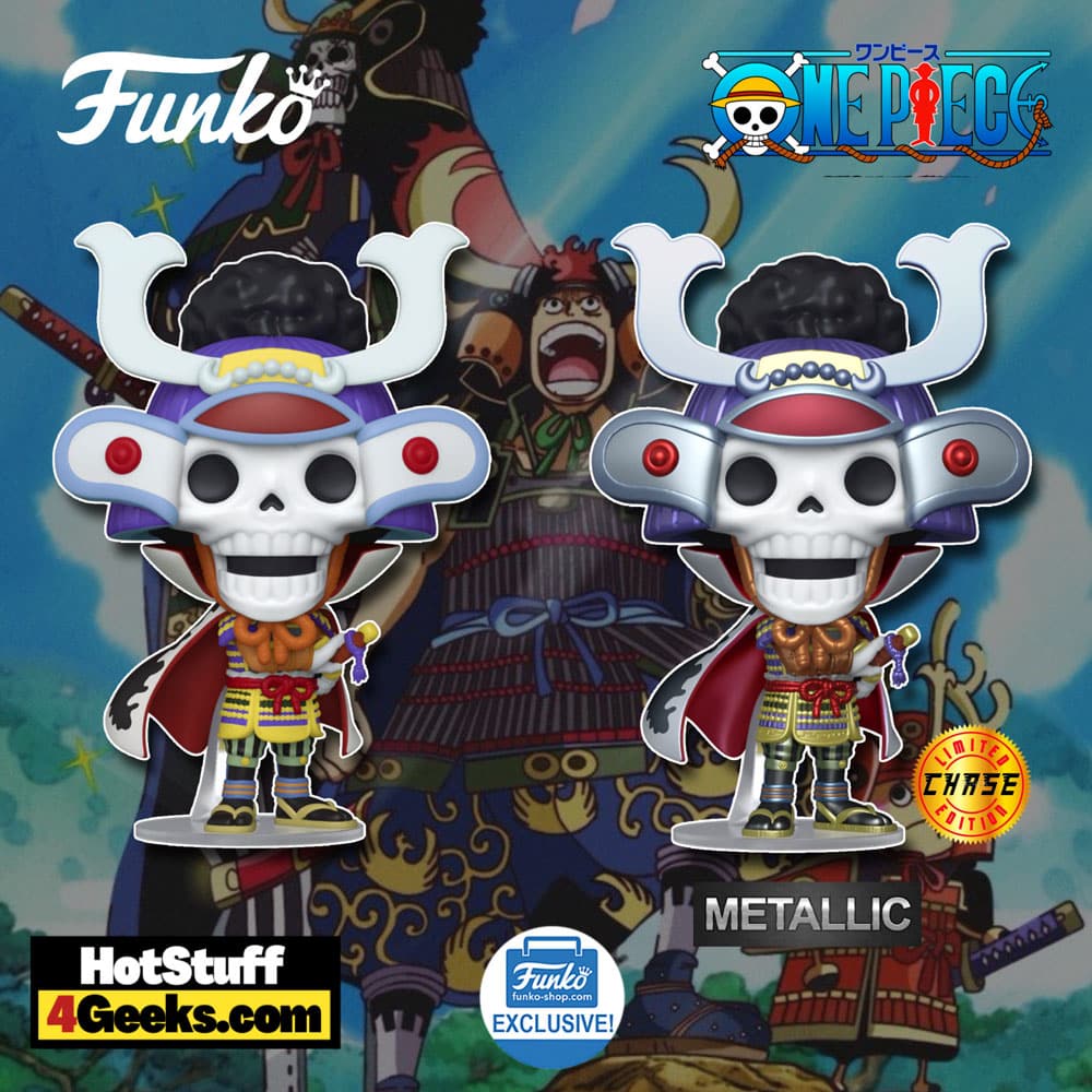 Funko POP 1129 Animation One Piece Samurai Brook Exclusive Vinyl Figure ...