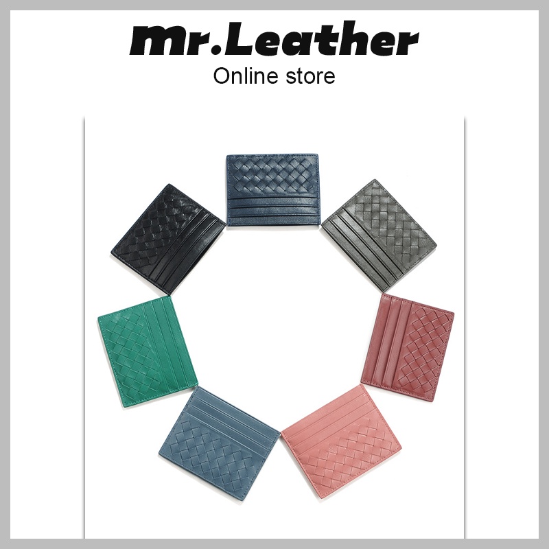 Main Korean Authentic Leather Weave Driving License Leather Case ...