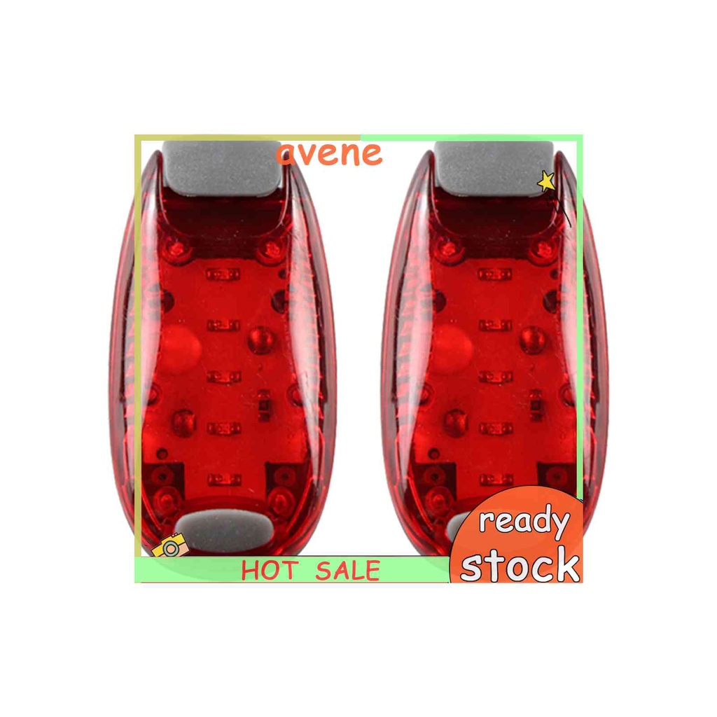 LED Safety Light Warning Flashing Light with 3 Light Modes 2 Pack (Red ...