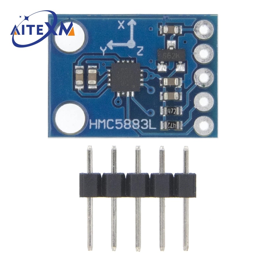 GY-273 GY273 QMC5883L Module Triple Axis Compass Magnetometer Sensor 3V ...