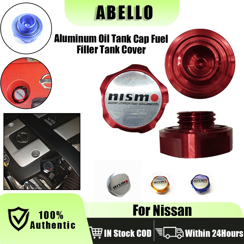 Aluminum Nismo Engine oil filler cap For Nissan Tiida LIXIL Kijun 240SX ...