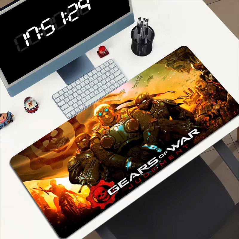 Gears of War Gaming Mouse Pad Mat Extended Pc Cabinet x Gamer Cabinets ...