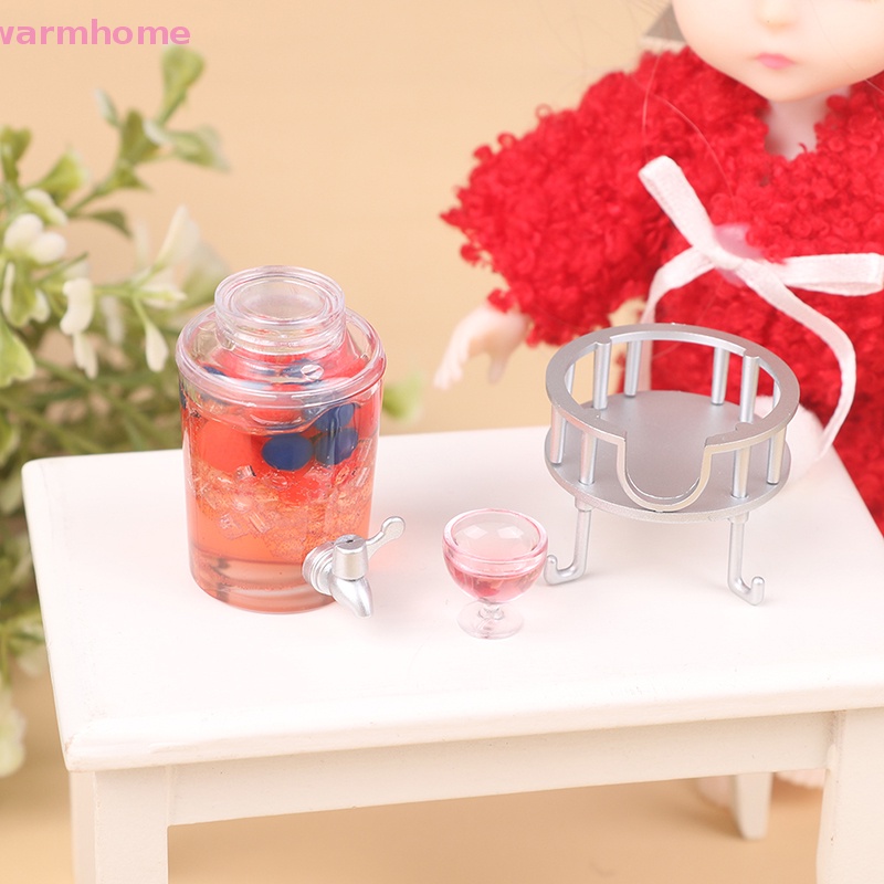 WMPH Doll House Decoration Mini Fruit Bucket Model Miniature Scene ...