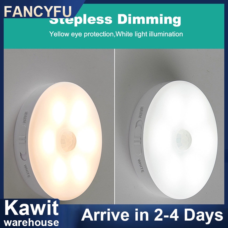 LED Touch Sensor Lamp USB Charged Wall Night Light/Lamp Energy Saving ...