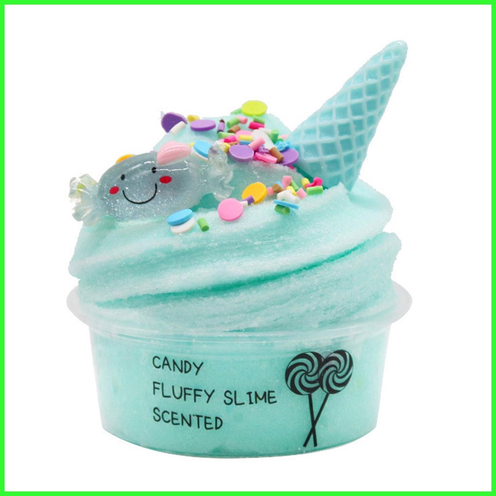 Slime Kits Fluffy Butter Slime Fruit Slime Super Soft Stretchy And Non ...