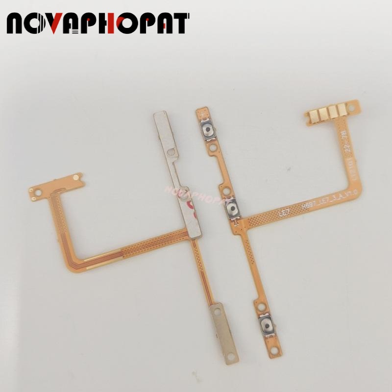 Novaphopat For Tecno Pova 2 LE7 Power On Off Volume Up Down Ribbon Power Button Flex Cable ...