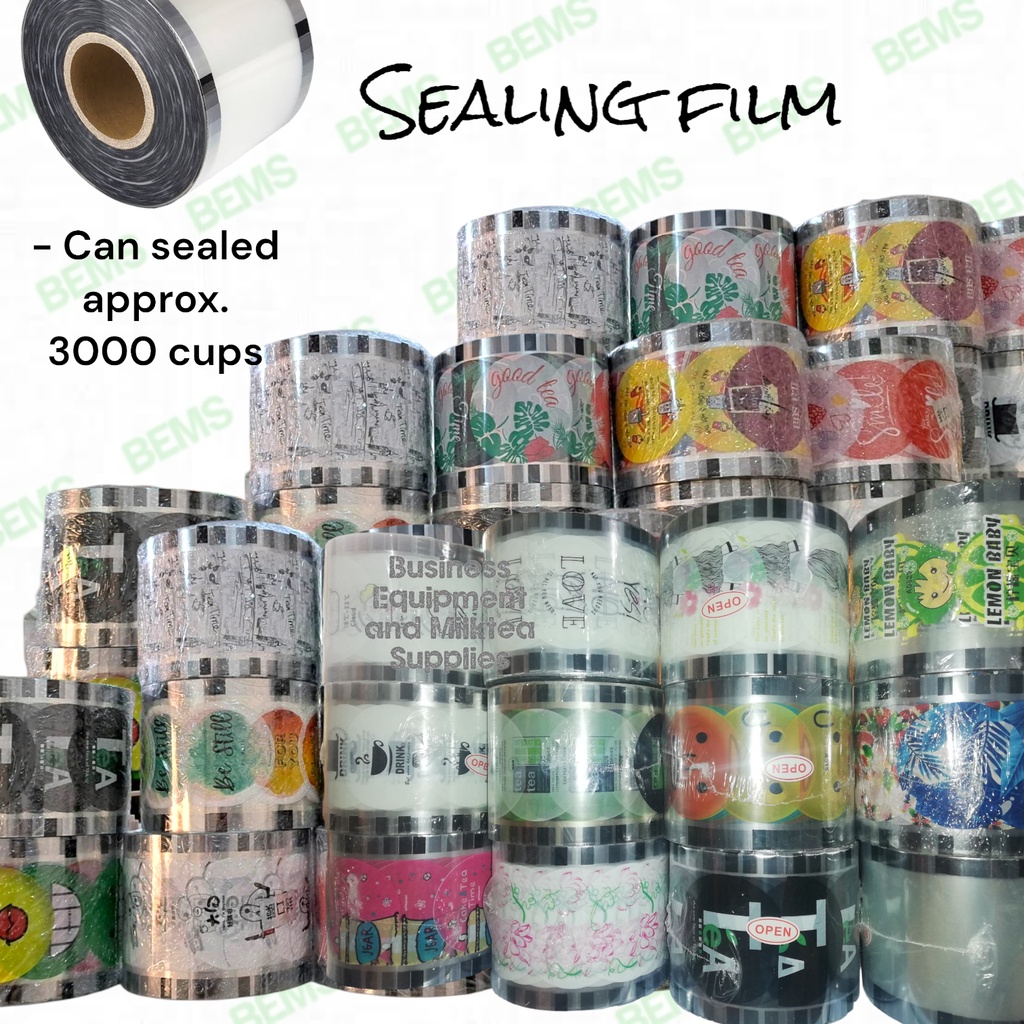 SEALING FILM FOR CUP SEALER MACHINE 3000 shots sealed cups sealing cup ...