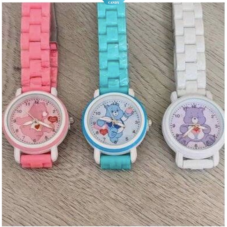 Cartoon Care Bears Watch Ceramic Strap Children Students Girls Boys ...