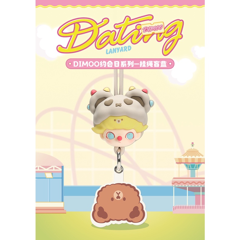 [Asari] Dimoo Dating Day Lanyard Series Basic Style Chain | Shopee ...