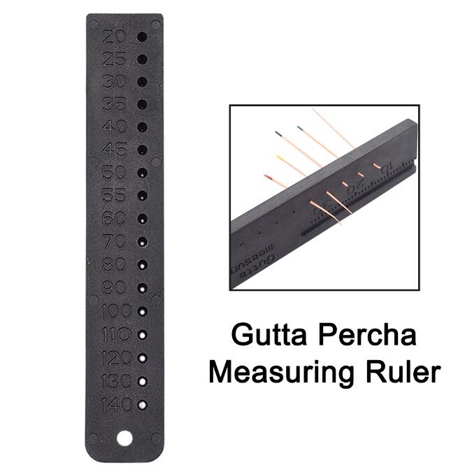 Dental Endo Rulers for Gutta Percha Measuring Ruler Span Measure Scale ...