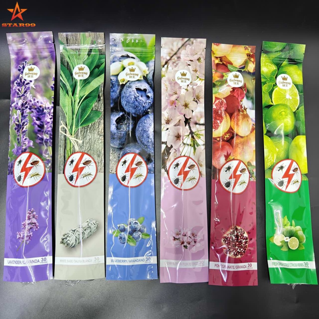 GUIWANG Scented Mosquito Repellent Incense Stick Pamatay Lamok Langaw ...