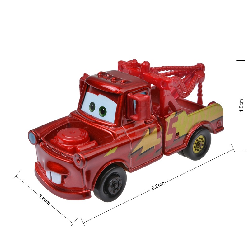 Pixar Cars 3 Lightning McQueen Rust-Eze Mater 1:55 Diecast Metal Alloy ...
