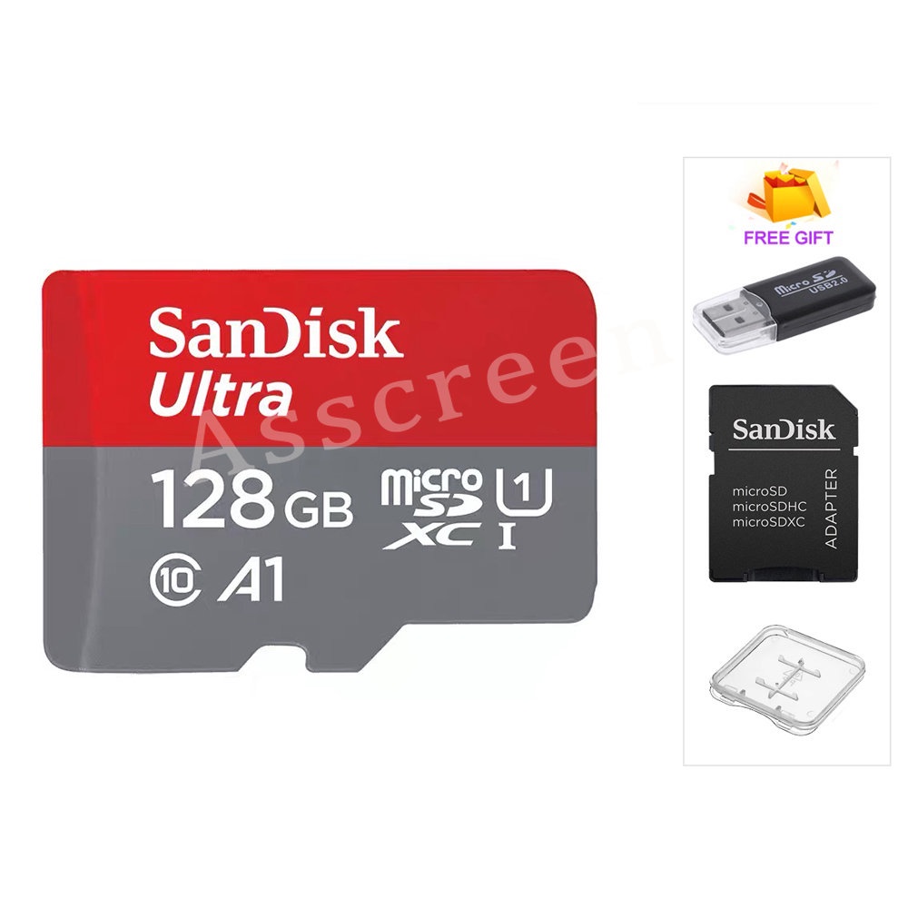 128GB Ultra Micro SDXC SD Card Class 10 A1 Memory Card TF Card For ...