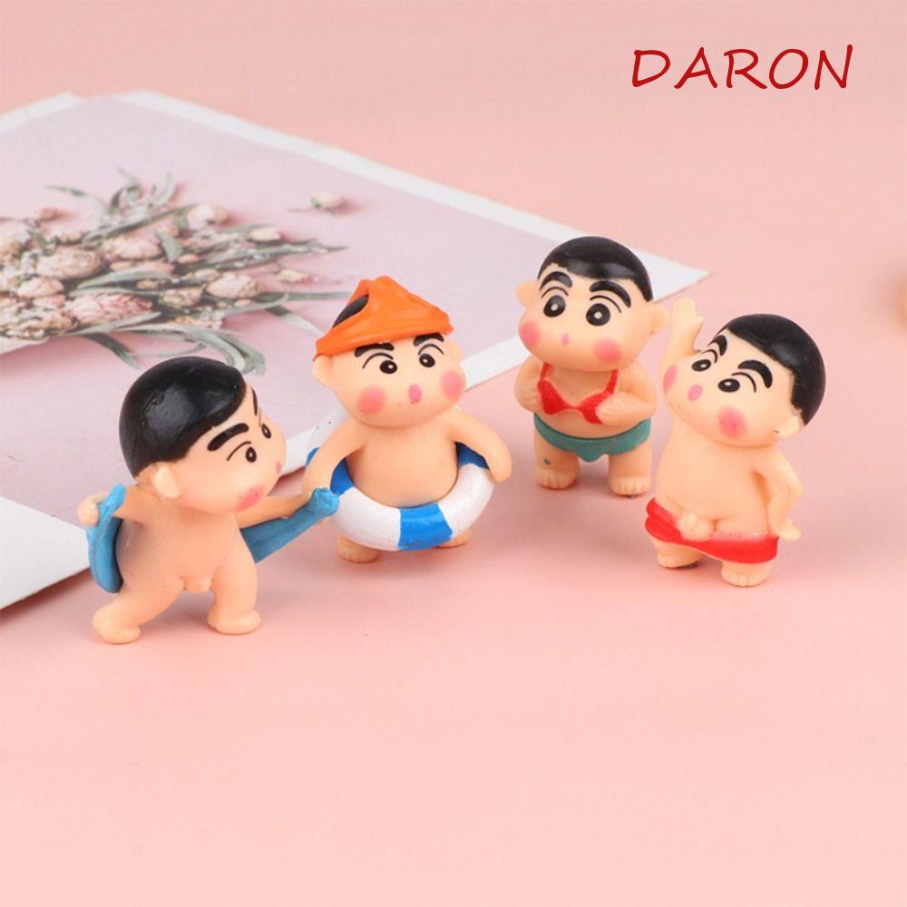 DARON Crayon Shin-Chan Anime Figures Model Toy Little Doll Crayon Shin ...