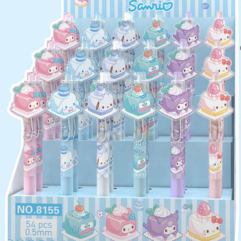 6Pcs Acrylic Cartoon Dessert Cake Party Sanrio Pochacco Mymelody Kuromi ...