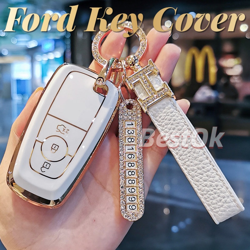 FORD key case cover For Ford Fusion Mustang Explorer F150 F250 F350 ...
