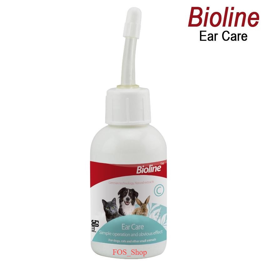Bioline Ear Care for Dogs, Cats and Rabbits (50ml) by PAW HERO | Shopee ...