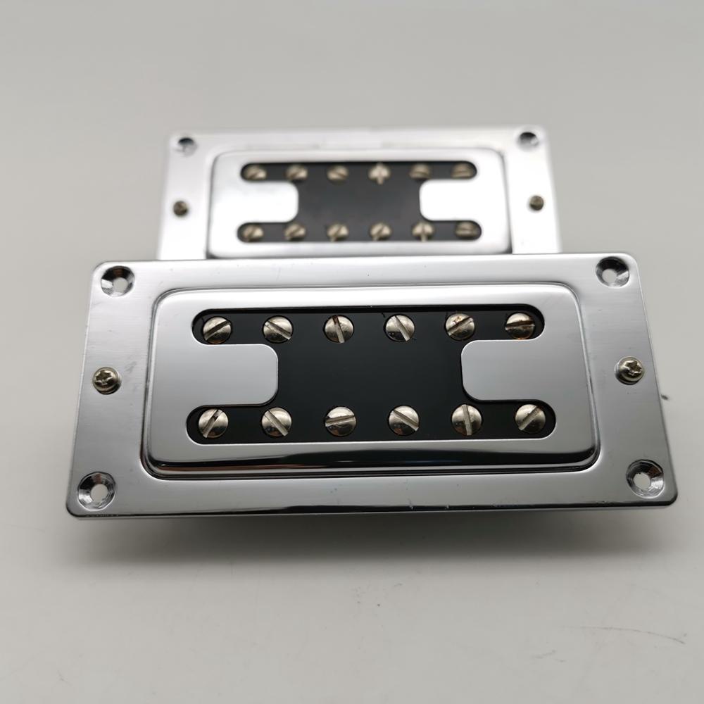 Rickenbacker Electric Guitar Pickups Dual Rail Humbucker Set Bridge ...