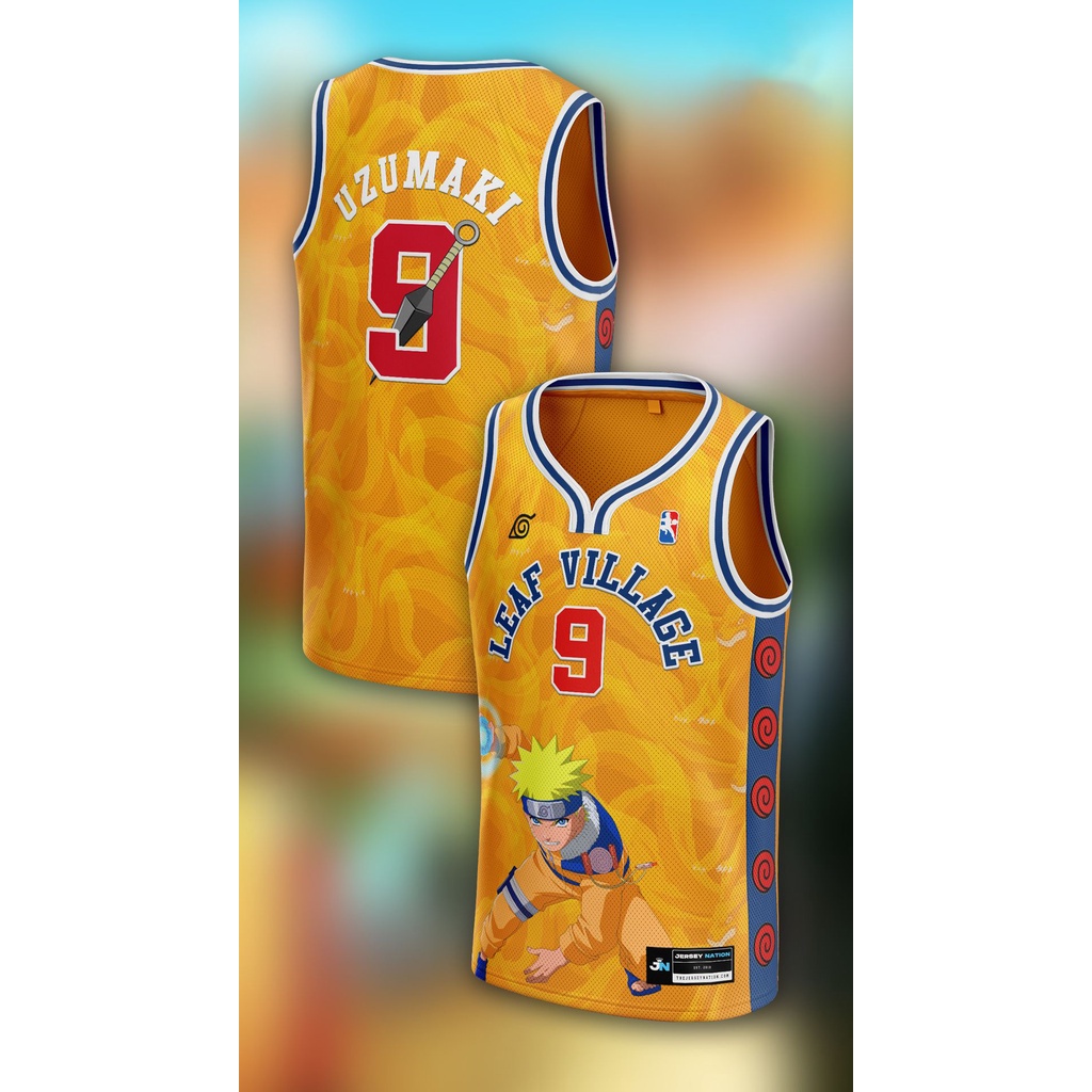 Anime Naruto Uzumaki Concept Basketball Jersey | Shopee Philippines