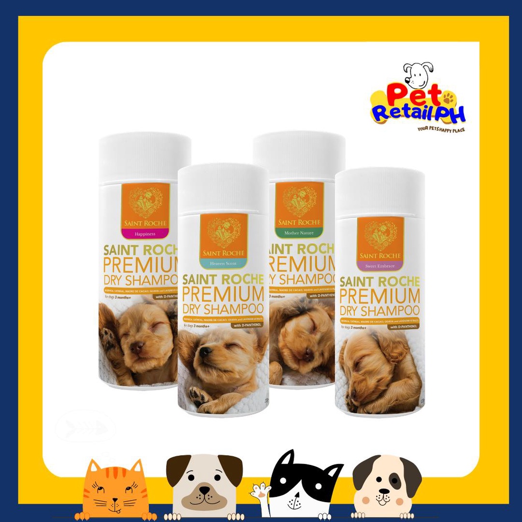 Saint Roche Premium Dry Shampoo 128g | Shopee Philippines
