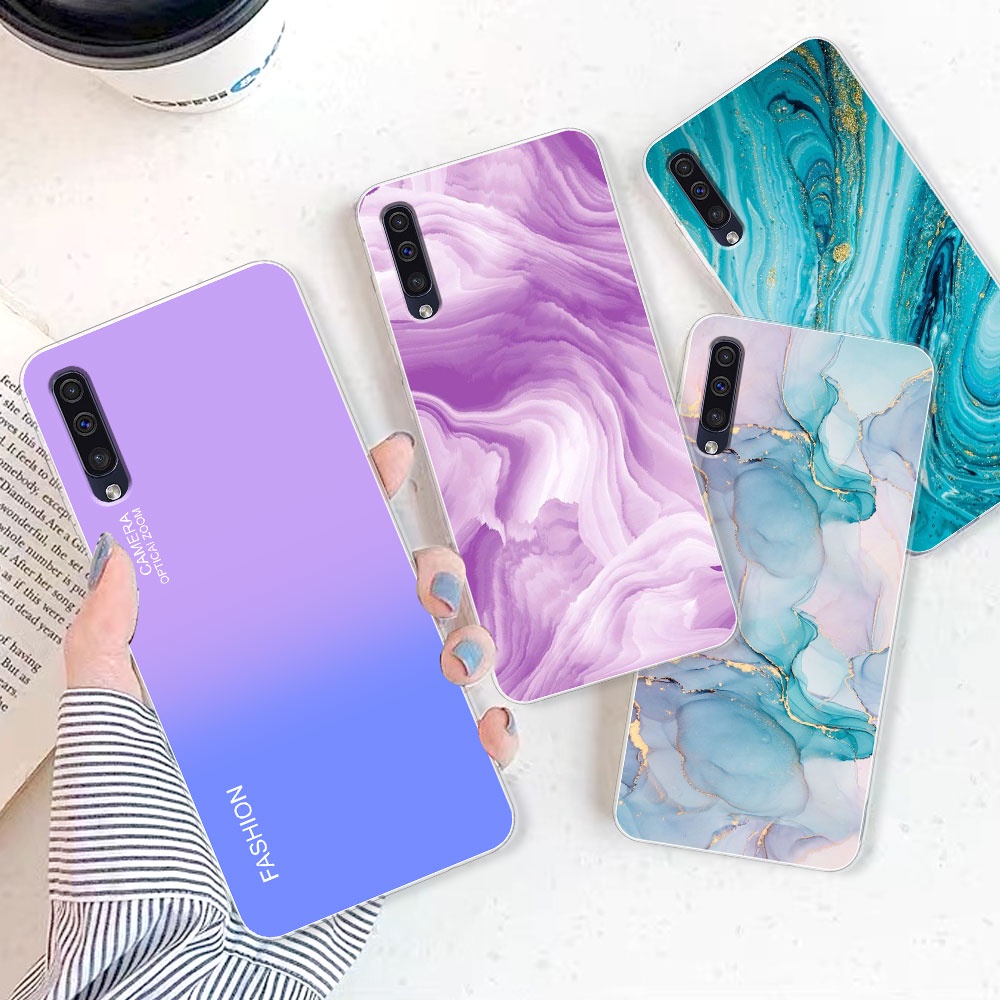 For Samsung A50 Case For Samsung A50S Phone Back Cover Silicone Soft ...